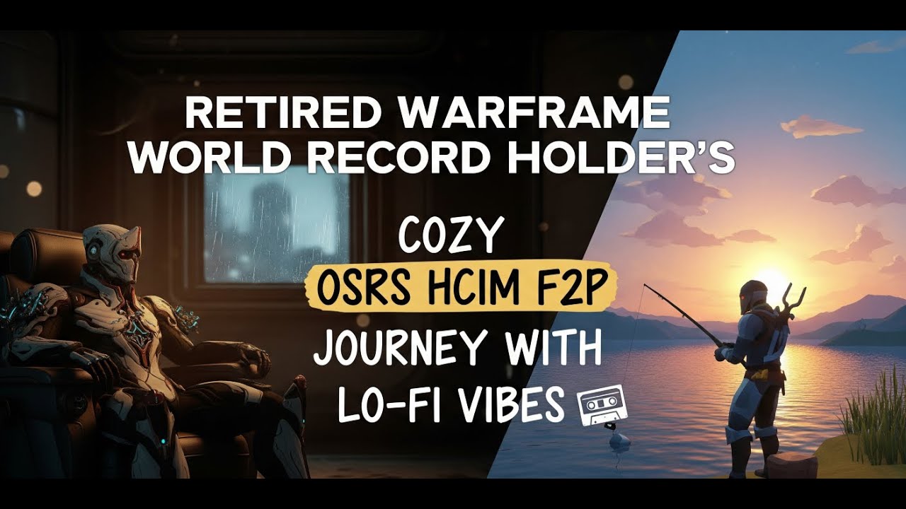VS[Day 10] Retired Warframe World Record Holder's Cozy OSRS HCIM F2P ...