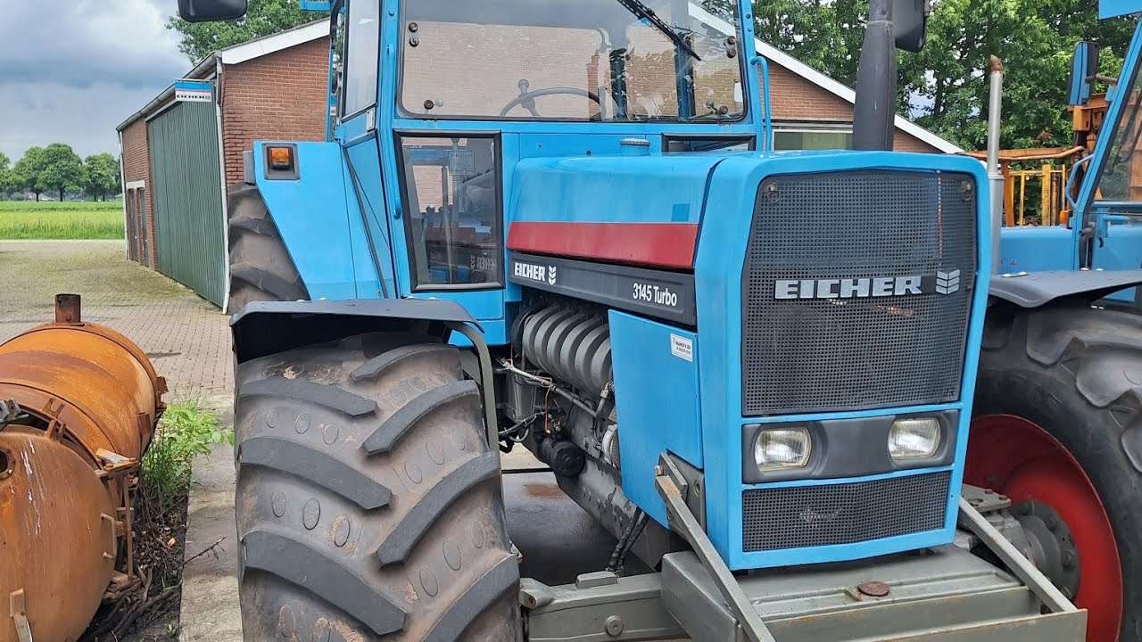 Eicher 3145 6 cylinder turbo - YouTube