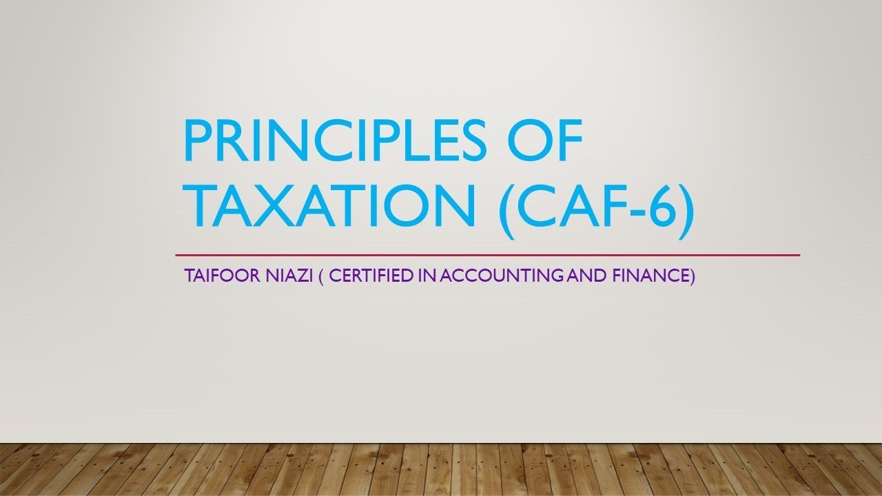 CAF-6, Basic Concepts (Lecture-6) - YouTube