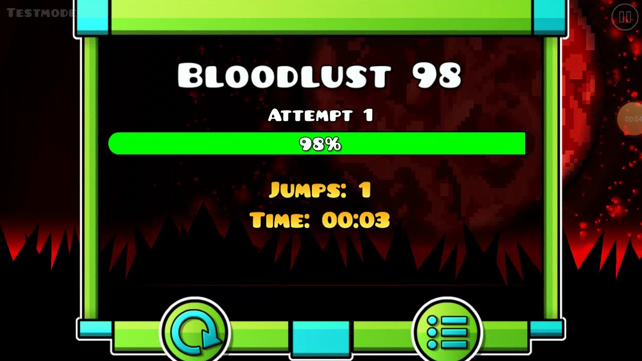Bloodlust 98%......... - YouTube