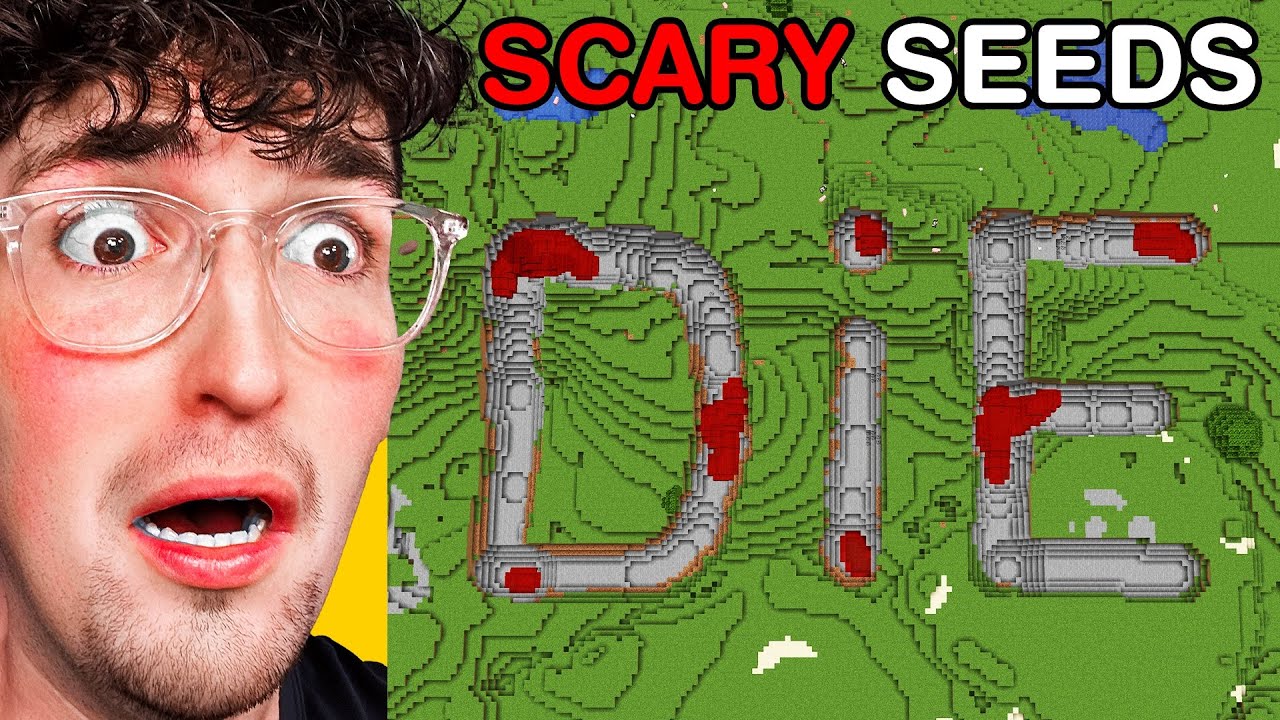 Testing Minecrafts Scariest Demonic Seeds... - YouTube