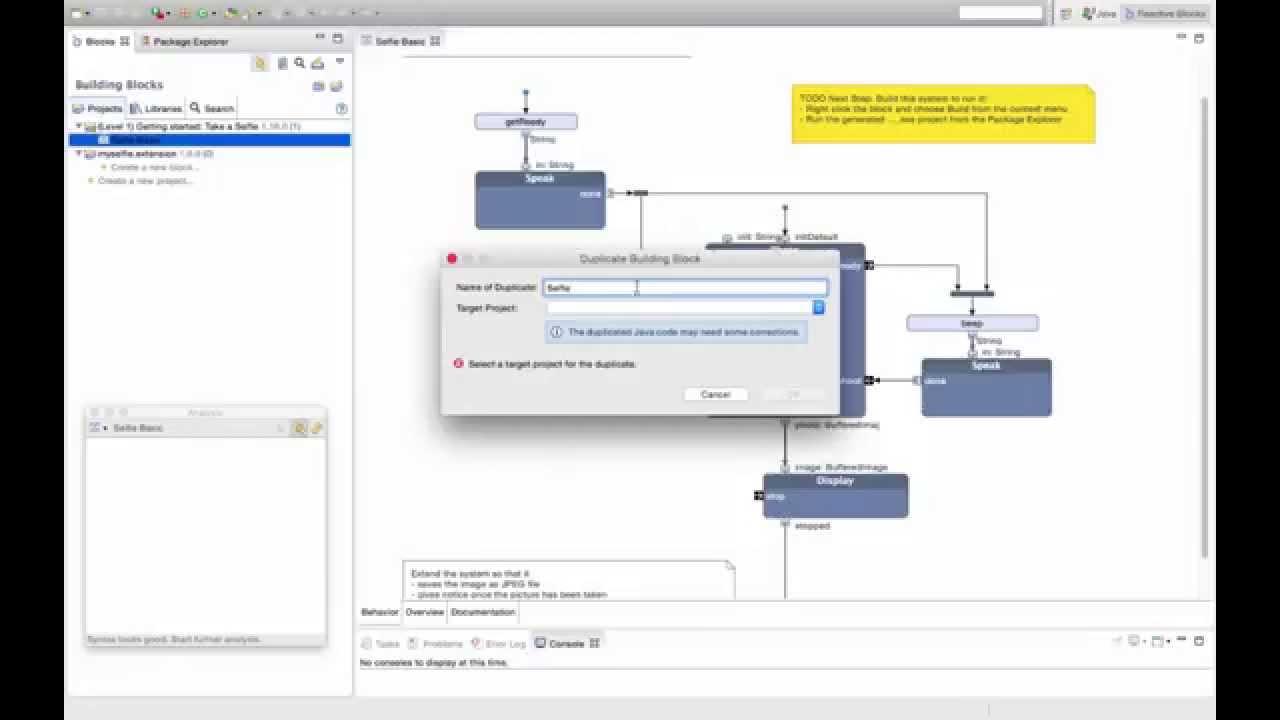 Reactive Blocks Selfi Tutorial - YouTube