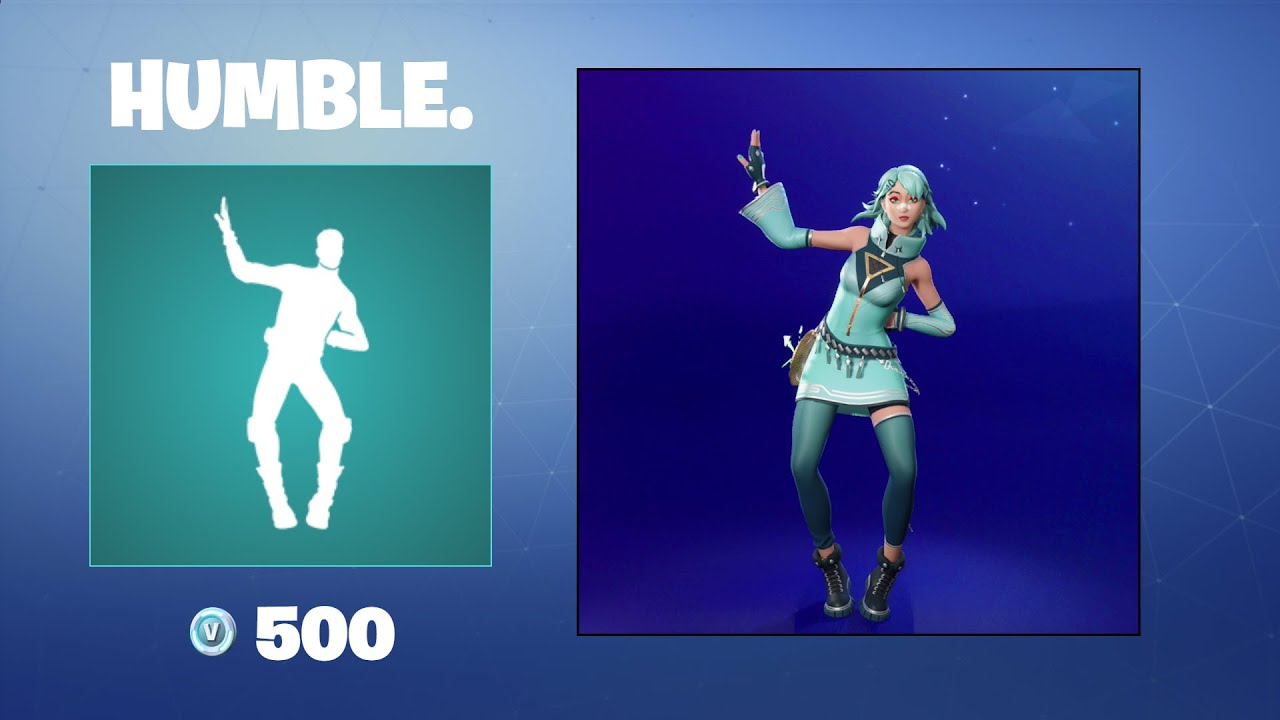 HUMBLE. | Fortnite Emote - YouTube