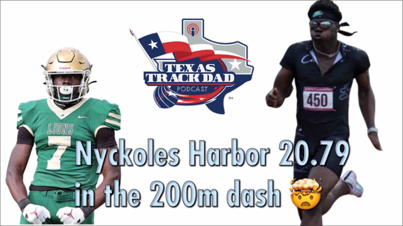 Nyckoles Harbor 20.79 in the 200m dash 🤯 #trackandfield #sprint #nfl # ...