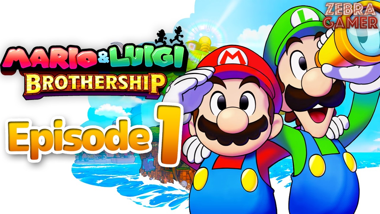 New Mario & Luigi! Mario & Luigi Brothership Gameplay Walkthrough Part ...