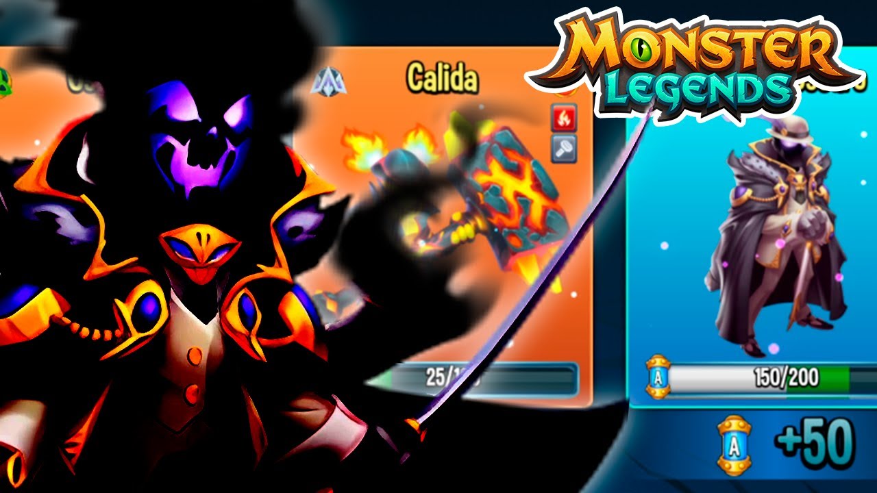 PROBANDO SUERTE CON EVARIS IL OBSCURO! - Monster Legends - YouTube