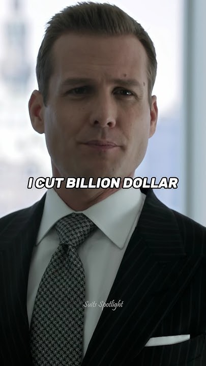 I cut billion dollars deals for breakfast #harvey #suits - YouTube