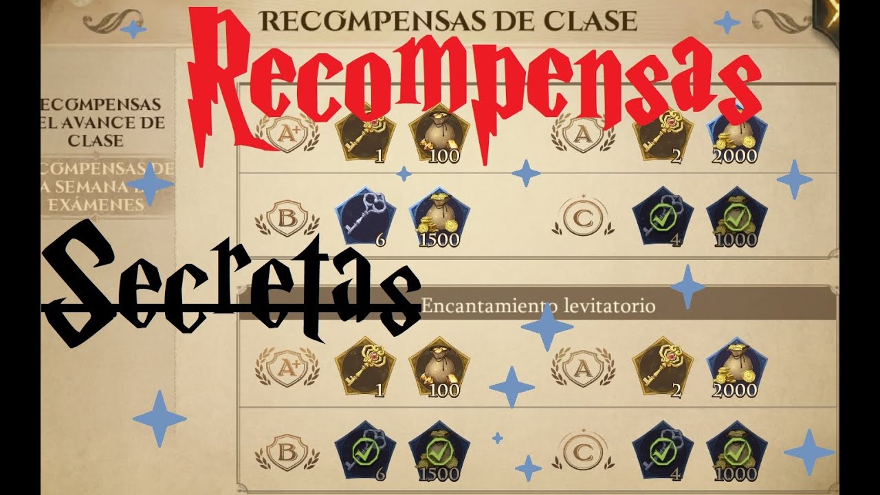 💯GUIA💯 Recompensas que NADIE VIO🧙‍♂⚡Harry Potter: Eleva la Magia⚡🧙‍♂ ...