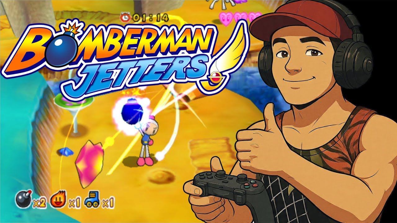 FINALIZANDO O BOMBERMAN DE PS2 - BOMBERMAN JETTERS - YouTube