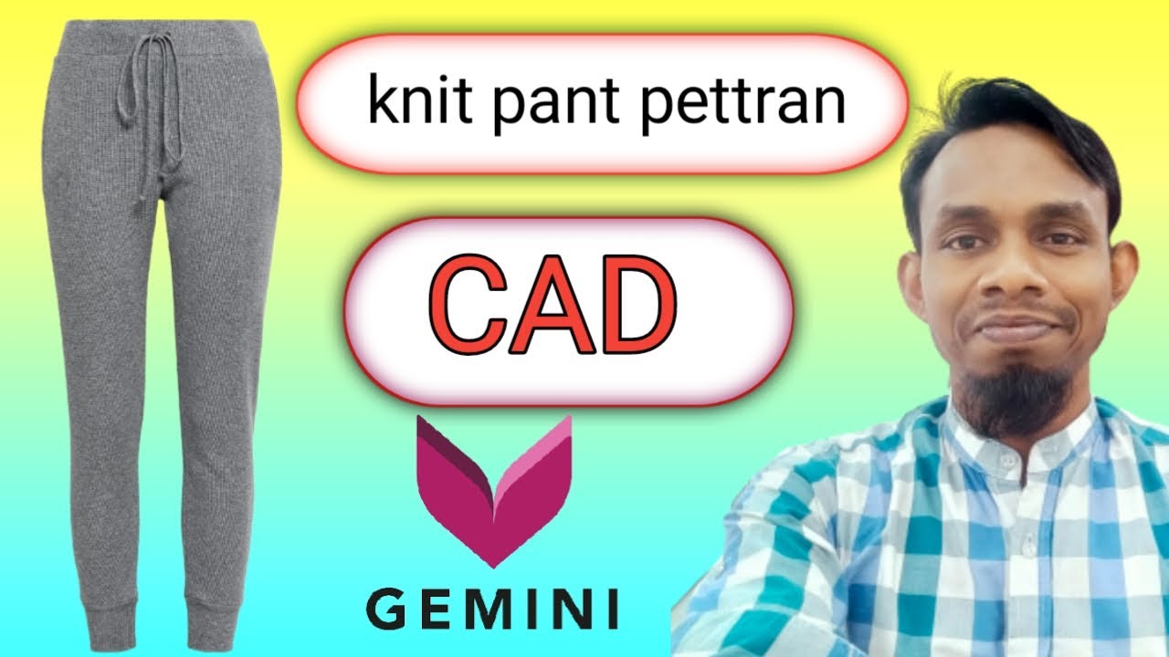 How to make pant gemini pattern | Gemini pattern _Gemini cad pant pettran,pant pattren gemini ...