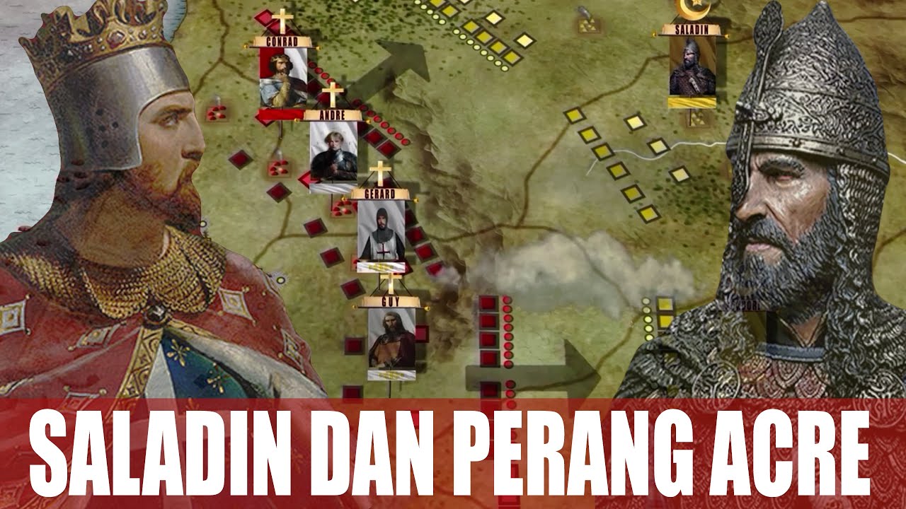 Saladin dan Pengepungan Acre (1189 - 1191) Perang Salib Ke-3 - YouTube