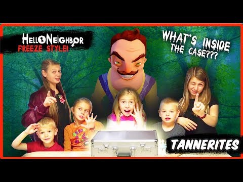 Hello Neighbor in Real Life Mystery Case! | Hello Neighbor Statues and Freeze!