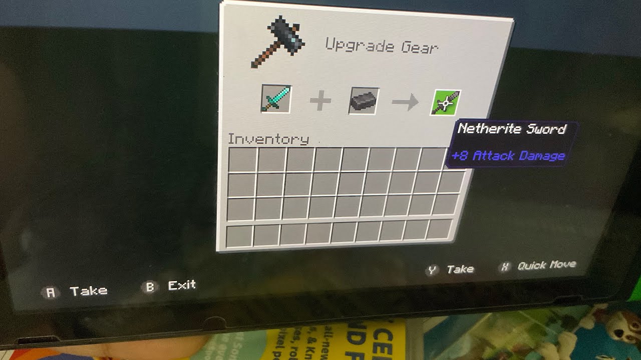 How to turn things into netherite in Minecraft - YouTube