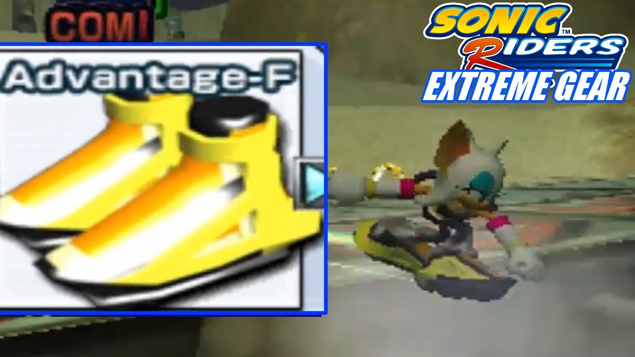 Sonic Riders Extreme Gear Advantage F Youtube