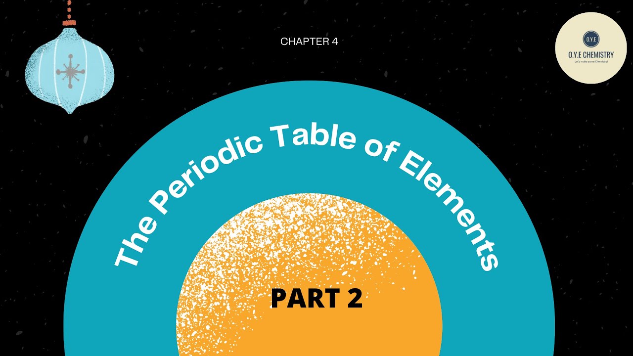SPM KSSM 化学Chemistry form 4 【The Periodic Table of Element】 chapter 4 ...