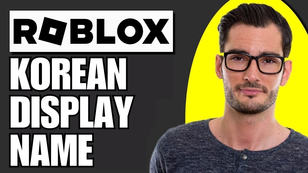 How to Get Korean Letters in Roblox Display Name (Full Guide) - YouTube