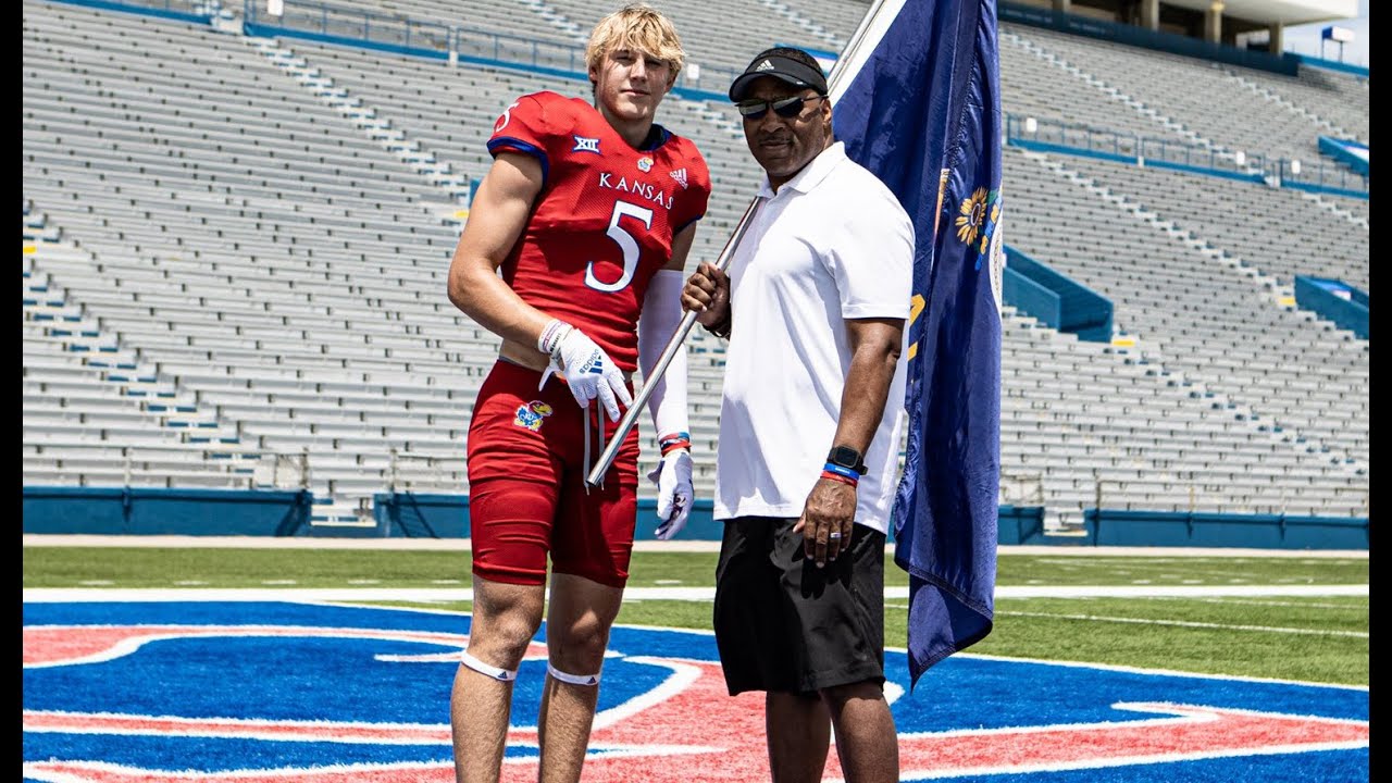 Kansas WR commit Keaton Kubecka excited to sign this week, breaks down ...