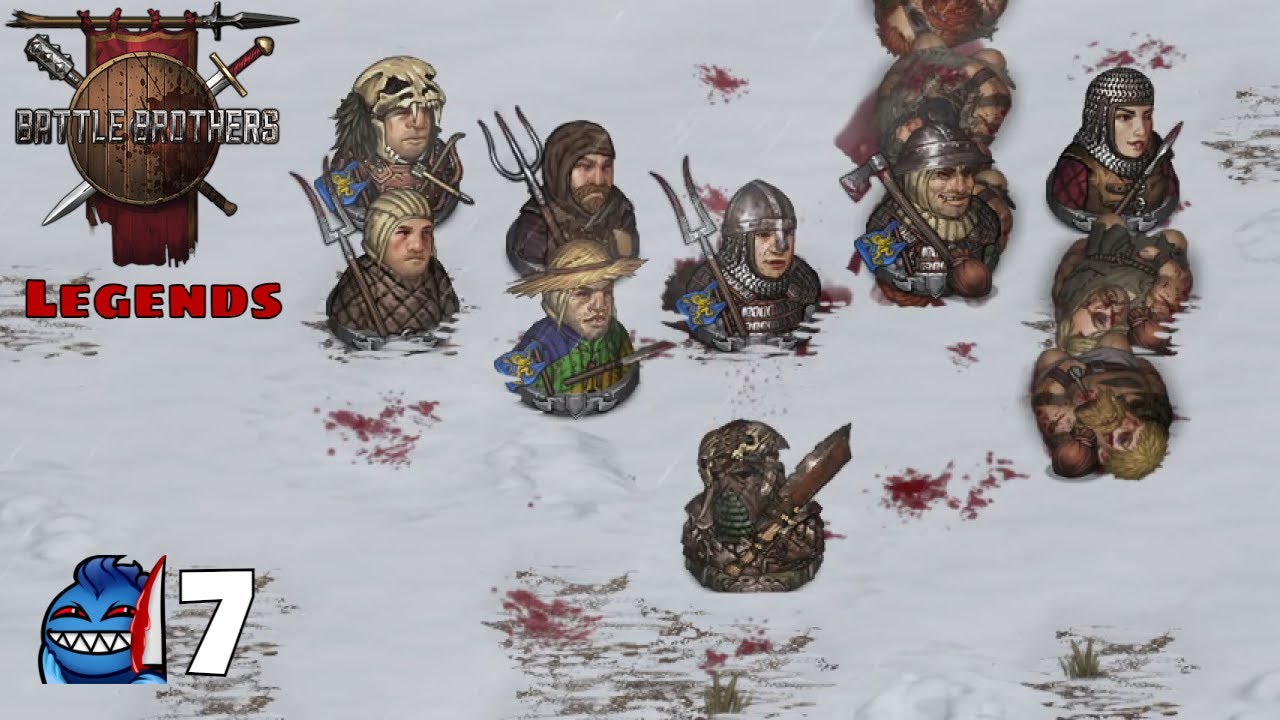 Battle Brothers Legends Mod - The Shieldless - Ep 7 Kingslayer - YouTube