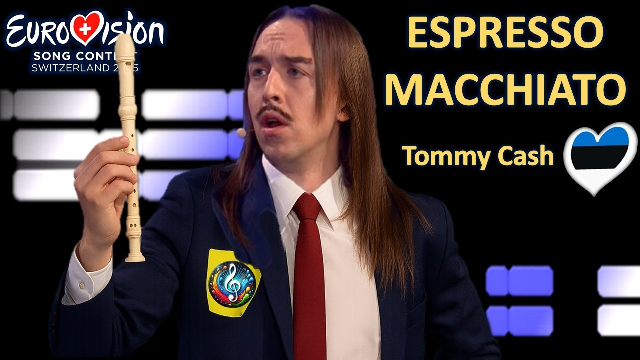 Cómo tocar ESPRESSO MACCHIATO (Tommy Cash) en Flauta Dulce ☕ Eurovisión ...