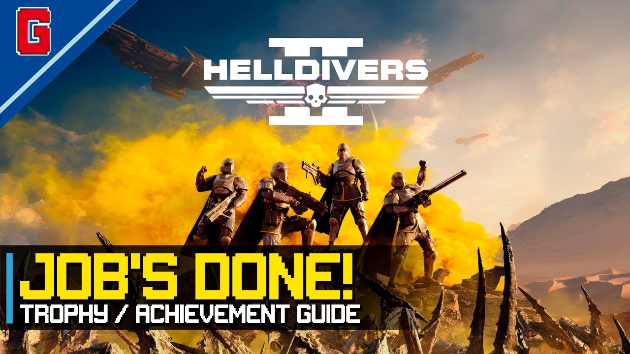 Helldivers 2 - Job's done! 🏆 Trophy / Achievement Guide - YouTube