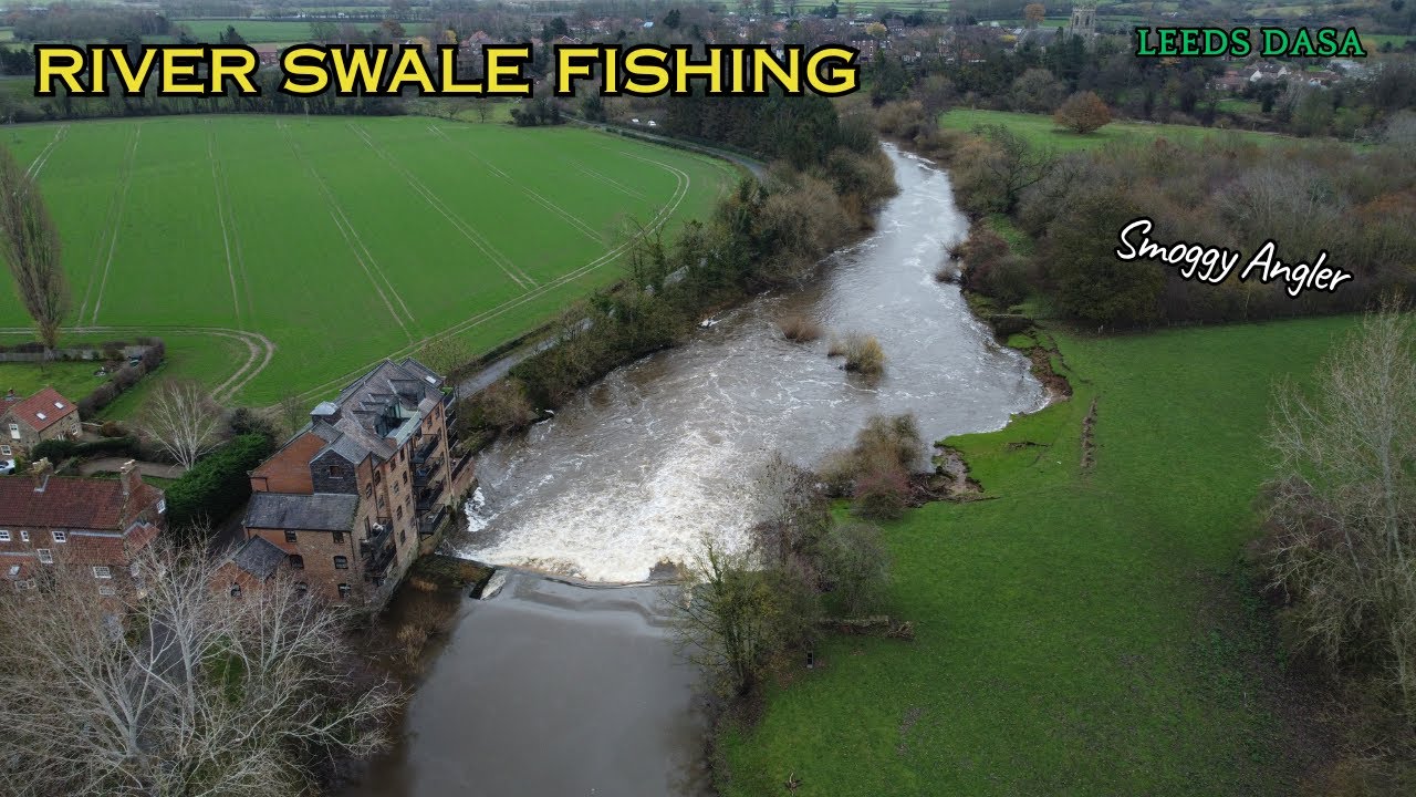 RIVER SWALE FISHING HIGH LEVELS - YouTube
