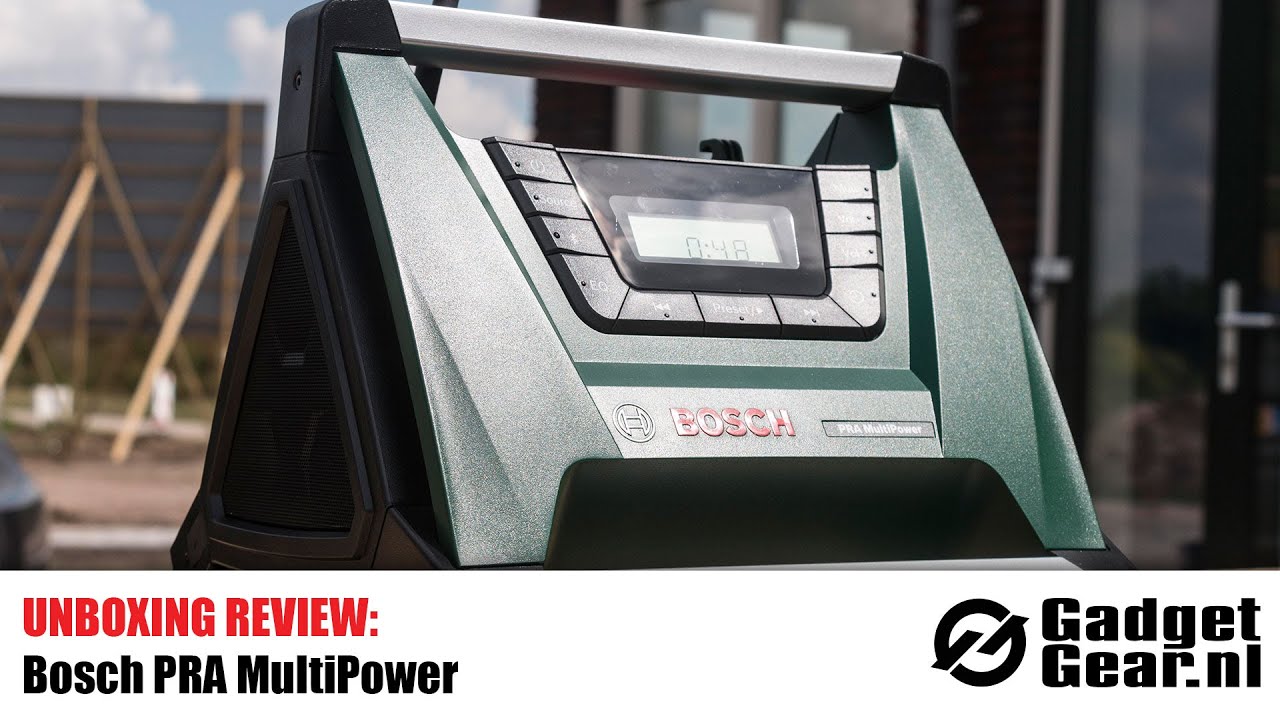 Unboxing Review: Bosch PRA MultiPower - YouTube