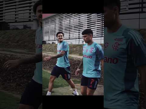 A dupla Pedro e Luiz Araújo...🤩♥️🖤 #flamengo #futebolbrasileiro #luizaraújo #pedro #amizadenofutebol