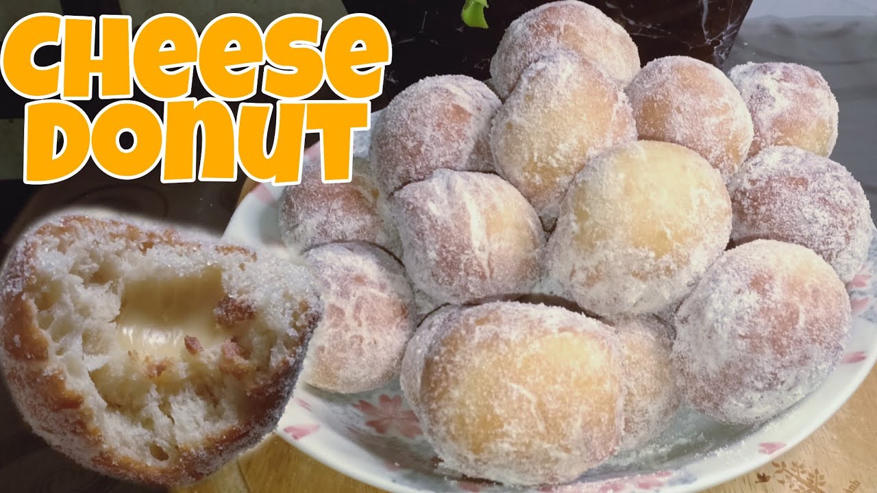 CHEESE DONUT | HOW TO MAKE CHEESE DONUT | Home made Donut | Pwede pang ...