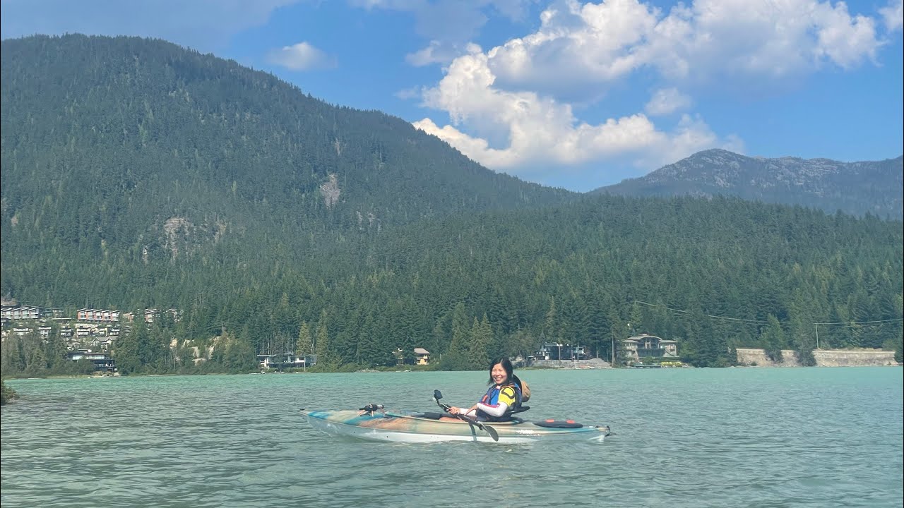 Kayaking from Alta Lake to Green Lake via River of Golden Dreams ...