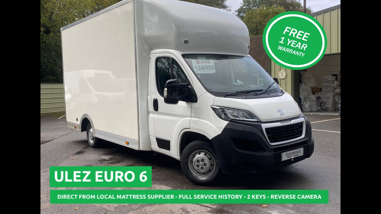 BUY THIS 2020 PEUGEOT BOXER LOW LOADER LUTON VAN WITH ONE YEAR WARRANTY ...
