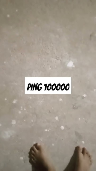 ping 1000 - YouTube