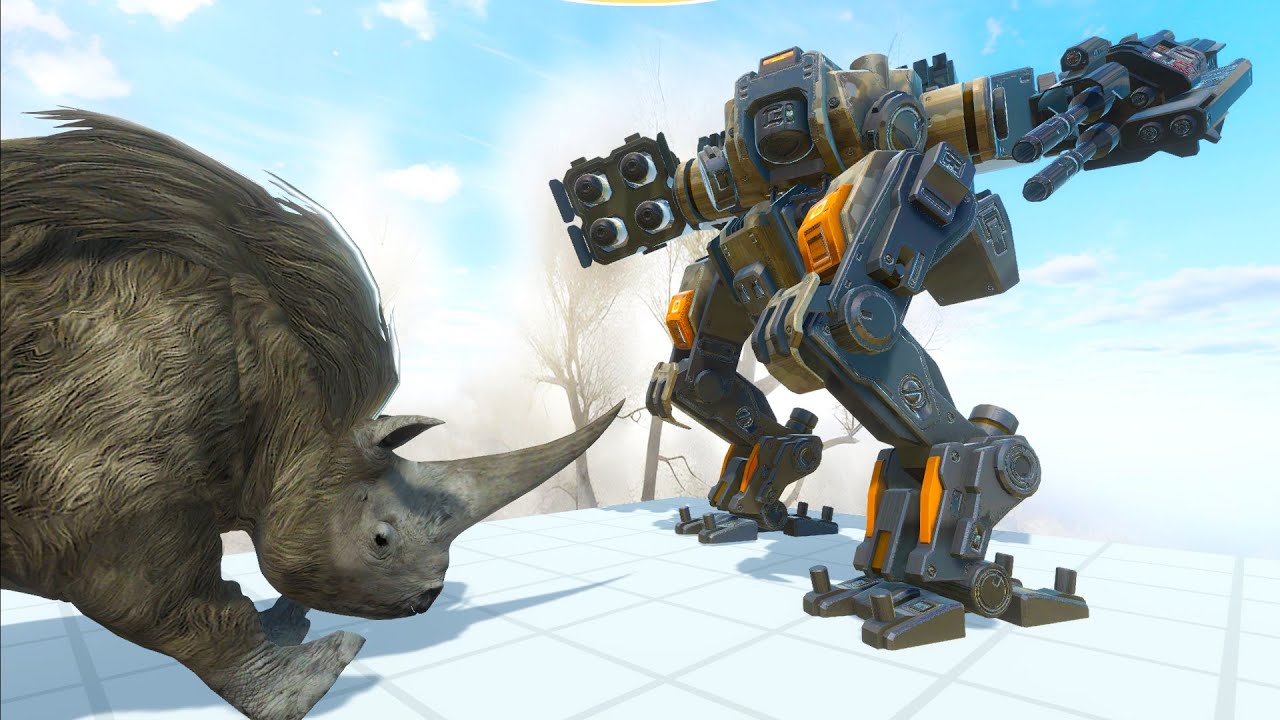 NEW ROBOT BOSS Unit is Here - Animal Revolt Battle Simulator - YouTube