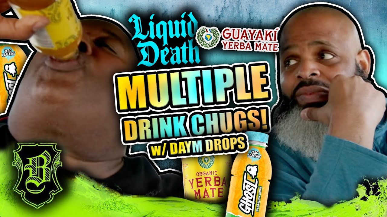 Chugging Multiple Drinks In Connecticut With Daym Drops! - YouTube