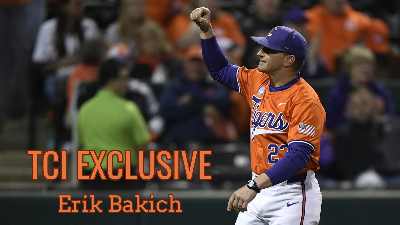 TCI Exclusive: Erik Bakich Previews Clemson Baseball Season - YouTube