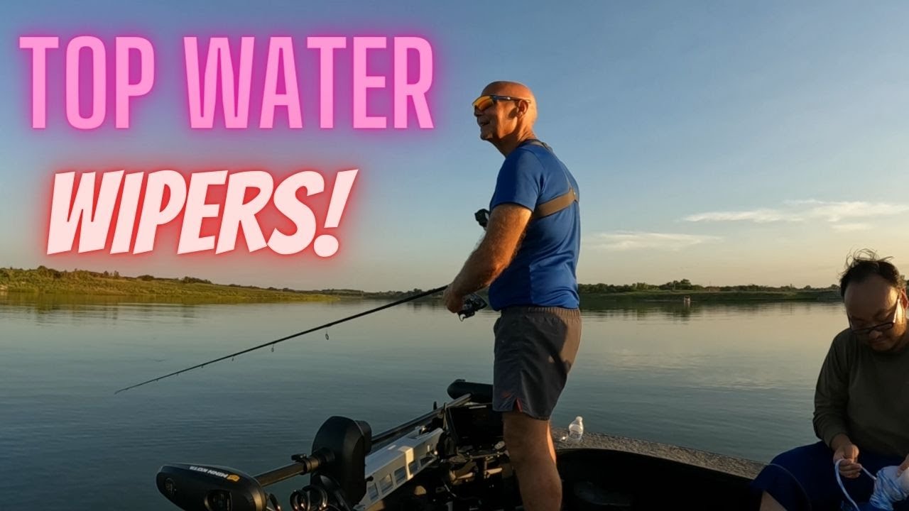 Top Water Wipers Kansas Fishing at its Best - YouTube