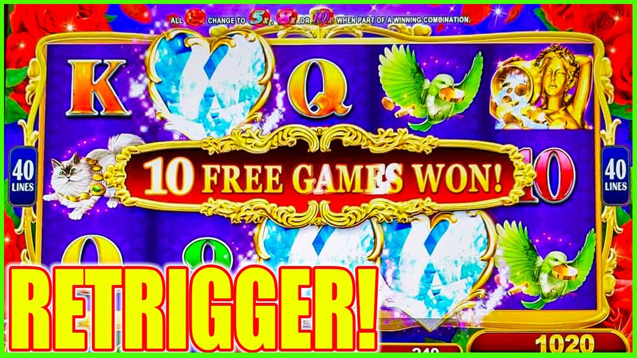 WoW Bonus Retrigger! Wonder Rose Slot Machine 🌹 A Wonderful Winning ...