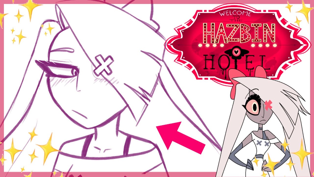 Drawing Vaggie from Hazbin Hotel - #hazbinhotel (13+) - YouTube