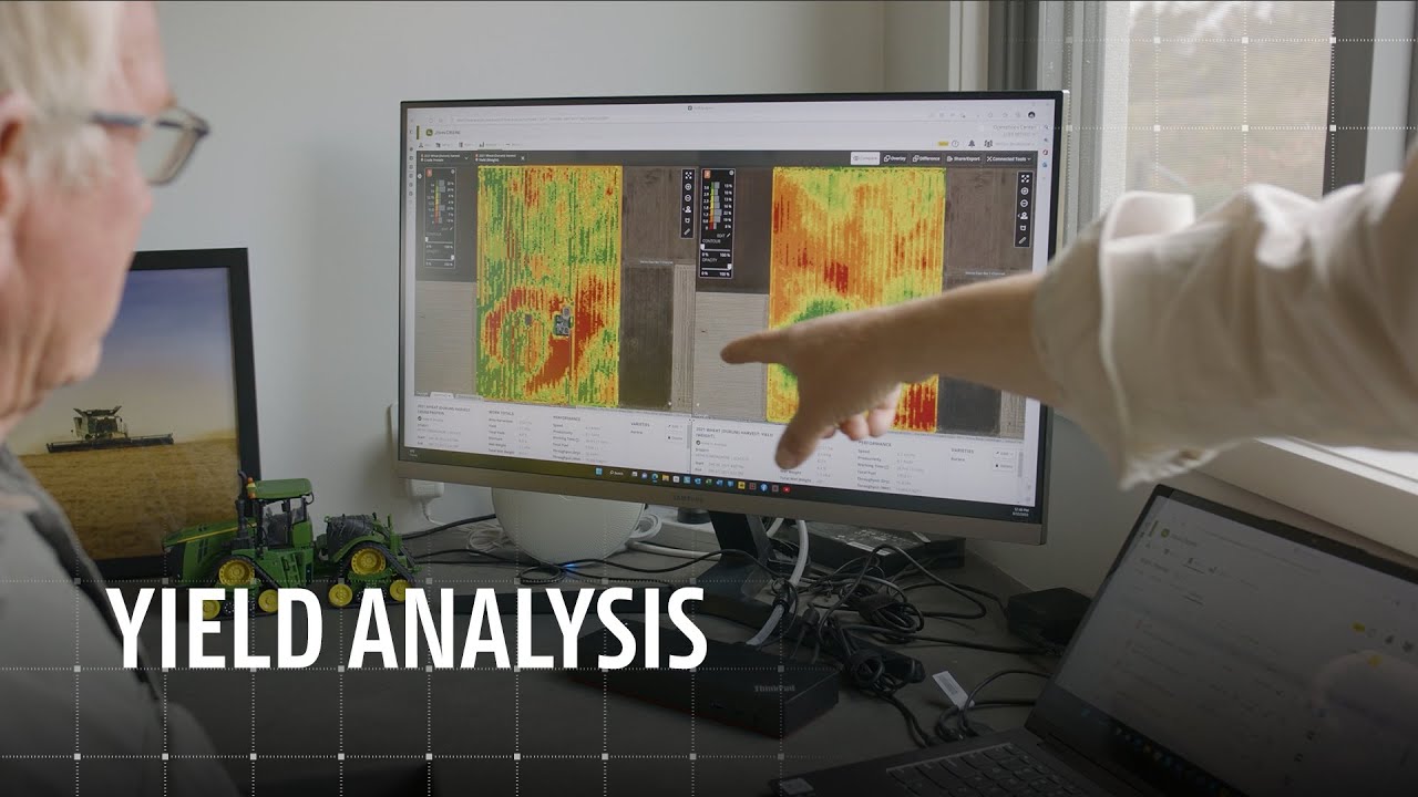 John Deere Yield Analysis with the Rethus' - YouTube