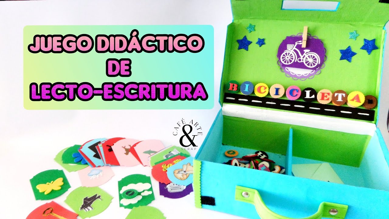 JUEGO DIDÀCTICO PARA LECTOESCRITURA - YouTube