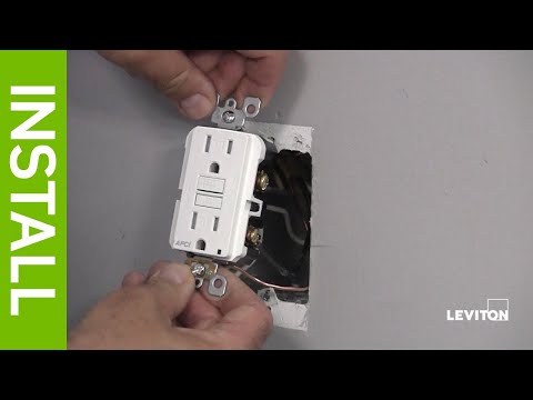 Leviton Presents: How to Install an AFCI Outlet