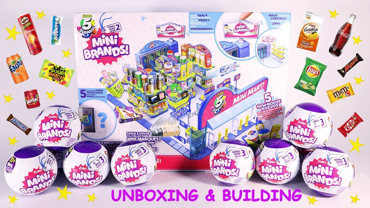 Mini Brands Mini Mart: Unboxing and Setup!-Part 2 - YouTube