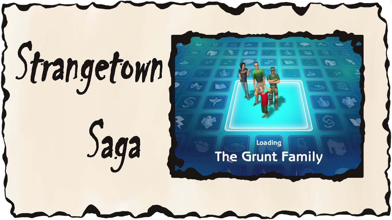 The Grunt Family episode 2 Strangetown Saga Series | The Sims 2 - YouTube