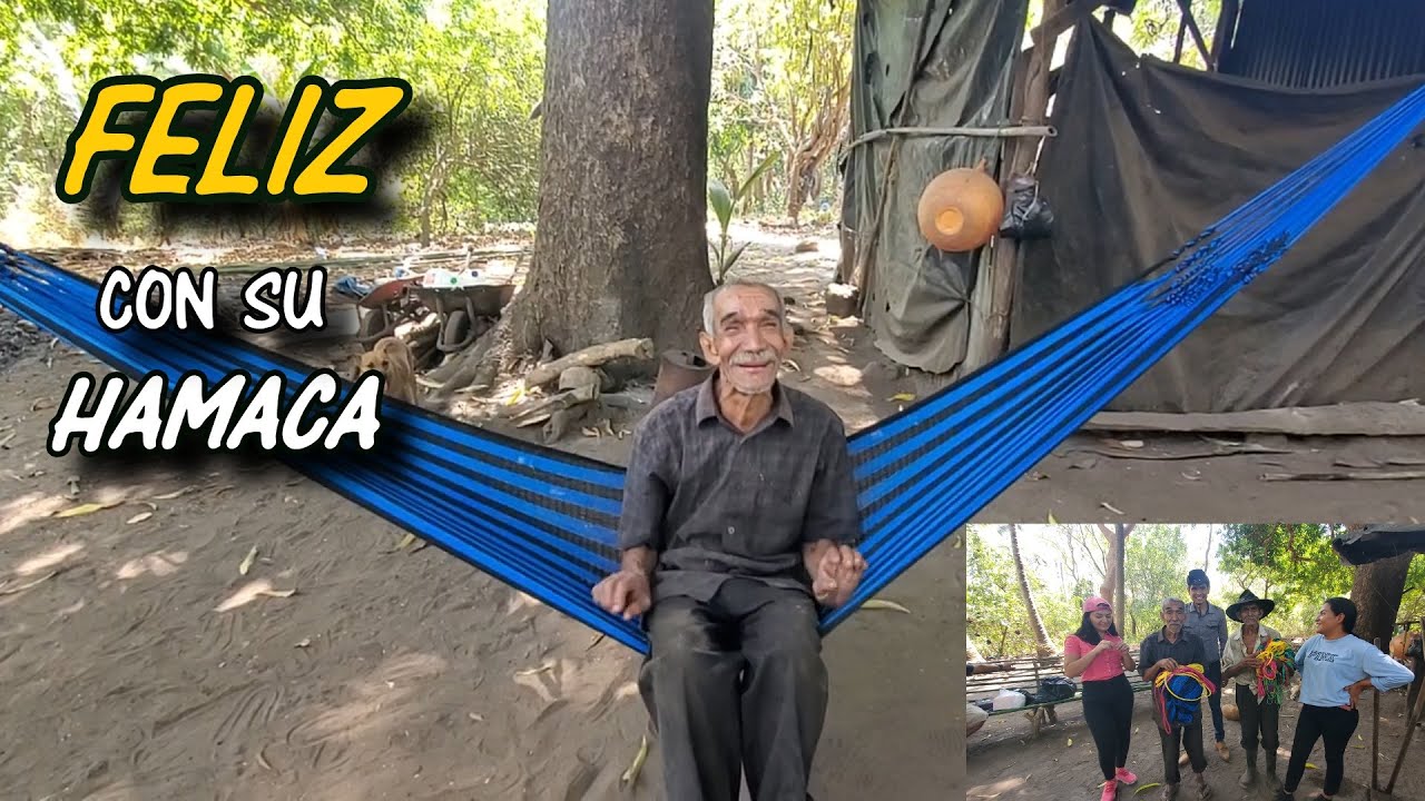 FELICES CON SUS NUEVAS HAMACAS PARA DESCANSAR/ ISLA EL CAJETE EL SALVADOR - YouTube