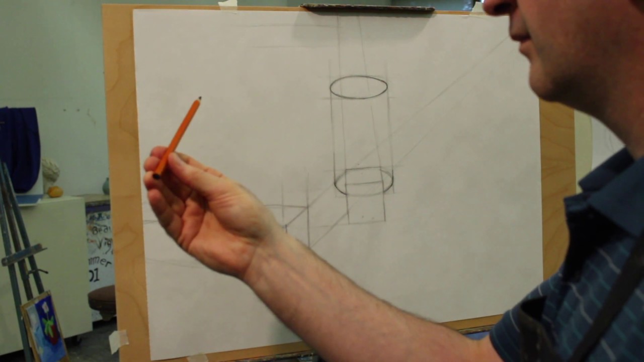 Perspective Drawing from Life - YouTube
