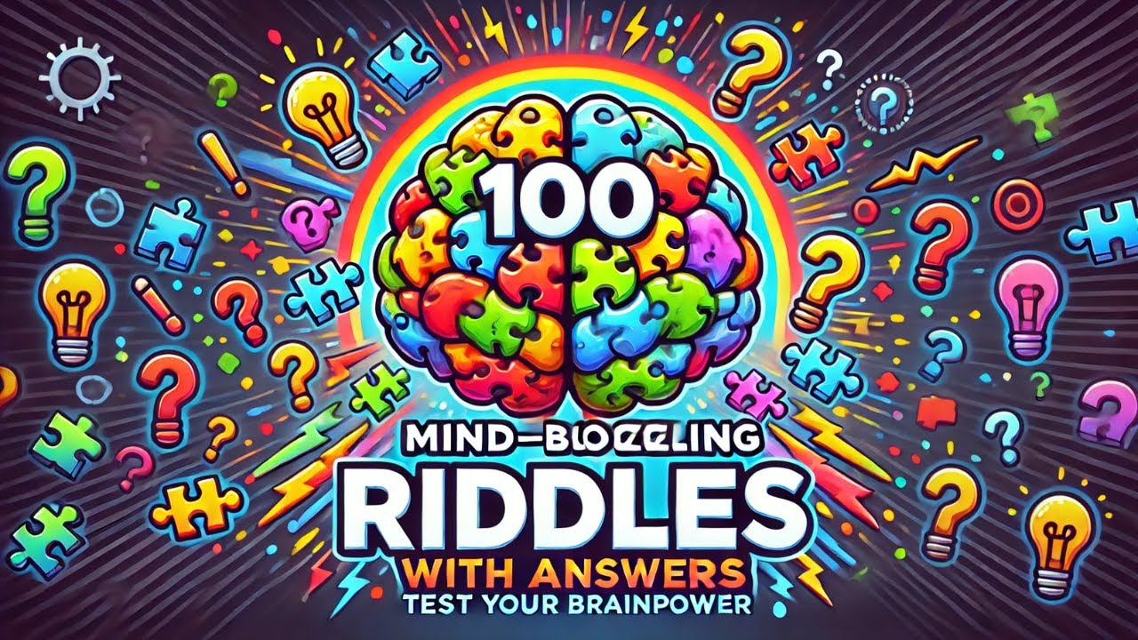 "100 Mind-Boggling Riddles with Answers | Test Your Brainpower!" - YouTube