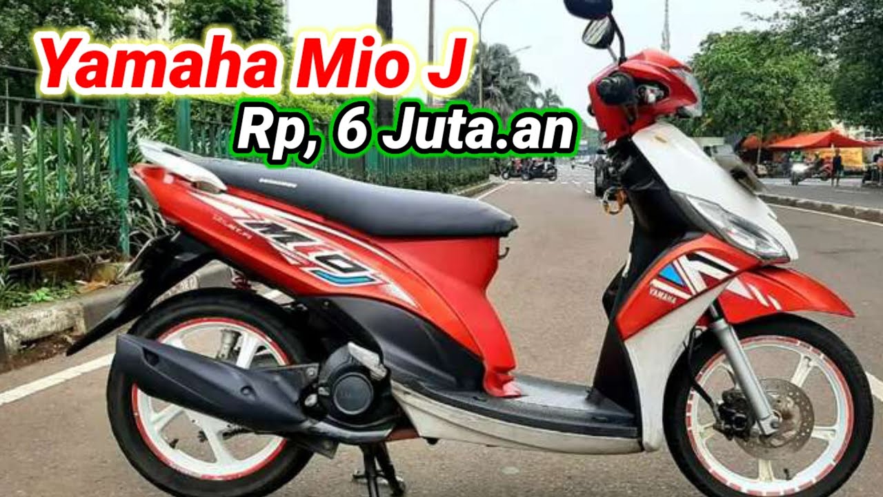 Yamaha Mio J, Rp 6 Jutaan,Pajak Hidup,Informasi Harga Motor Bekas Yamaha - YouTube