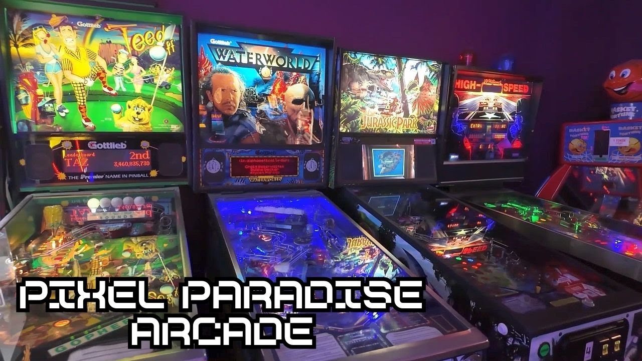 Pixel Paradise Arcade - YouTube
