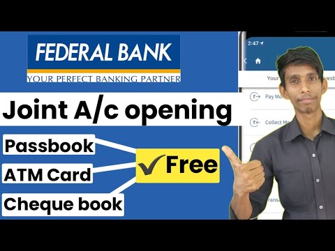 Federal Bank Join Account opening online|| Federal Bank account opening ...