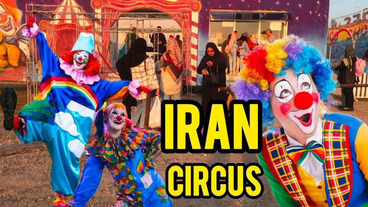 Walking & Exploring 🎪 Unbelievable Circus Performances in Iran! 🤹‍♂️ ...