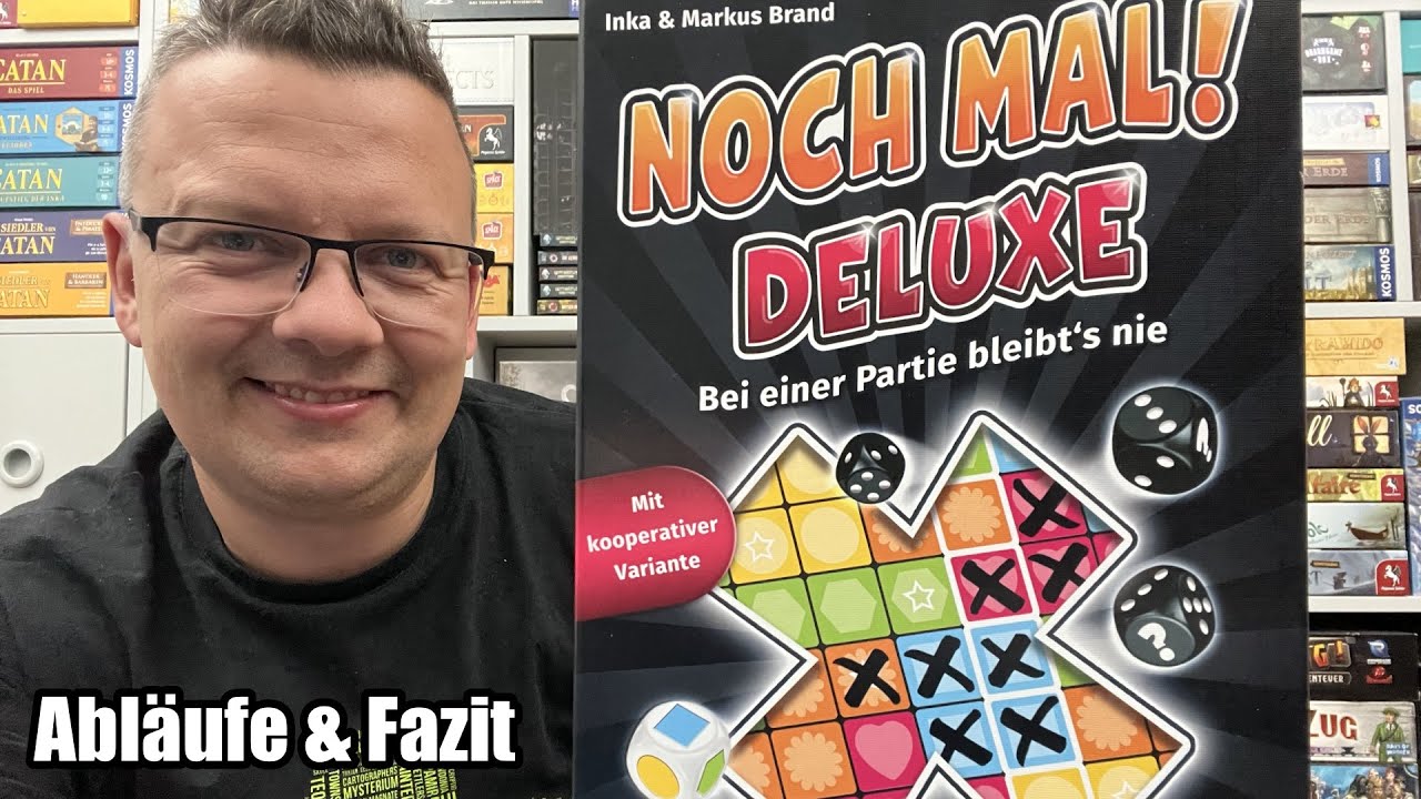 Noch mal! Deluxe (Schmidt) - das Top Roll & Write Spiel für die Familie ...